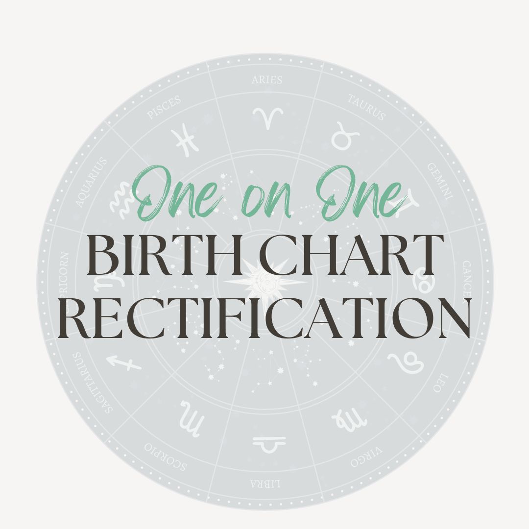 Birth Chart Rectification Reading (1 hour)
