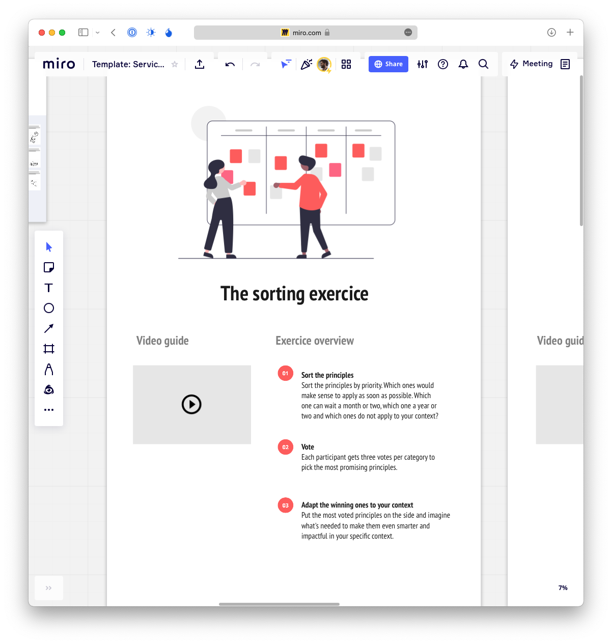 Principles Workshop Cards for Miro