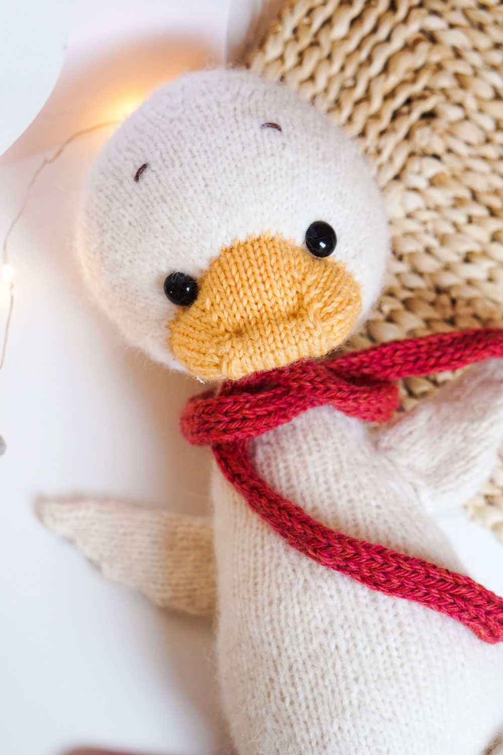 Knitting Pattern - Large Goose + Video Bonus
