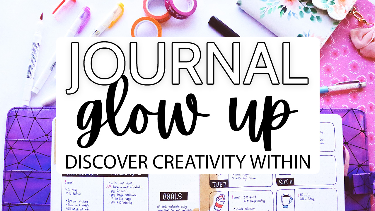 Journal Glow Up Course | Masha Plans Creative Planning Academy