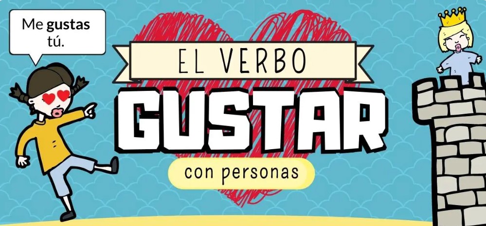 Verbo gustar con personas