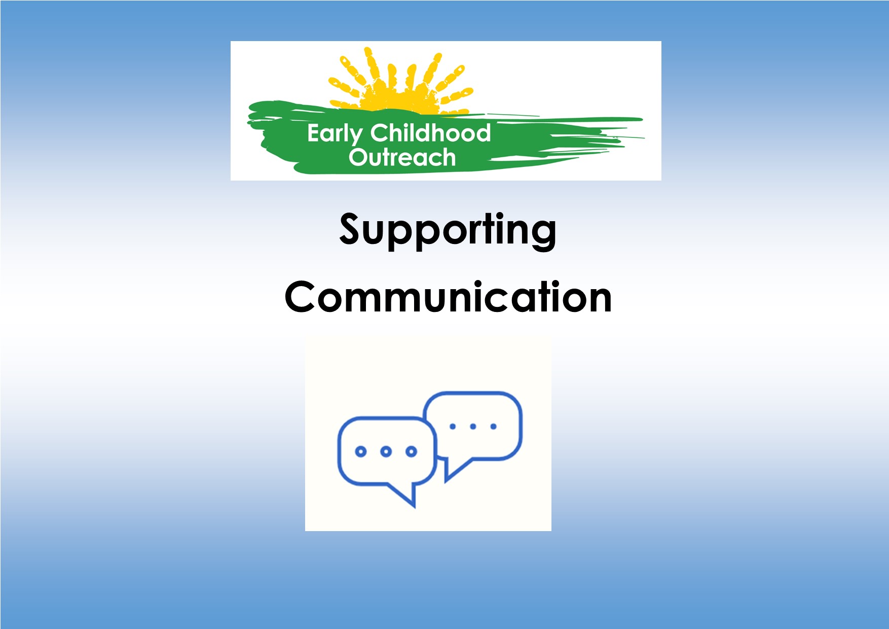 Supporting Communication