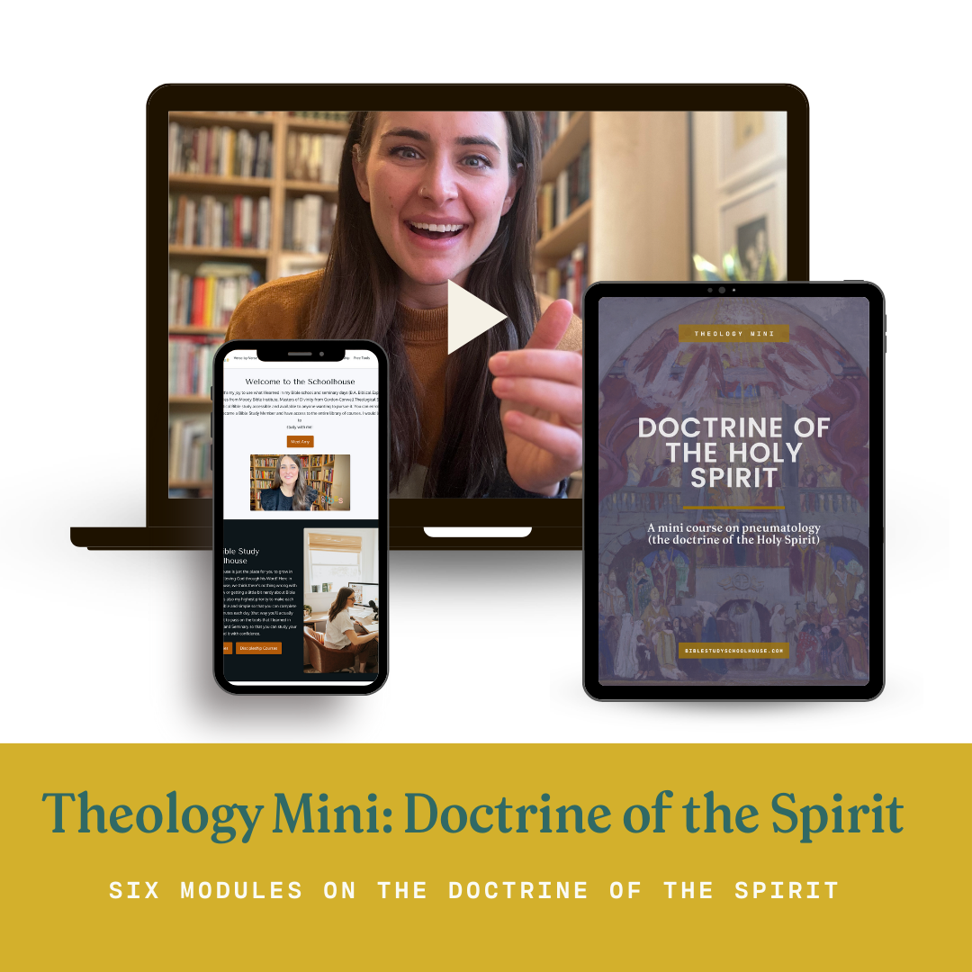 Theology Mini Course: Doctrine of the Holy Spirit