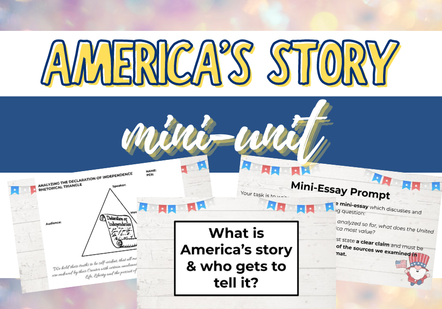 America's Story Mini-Unit