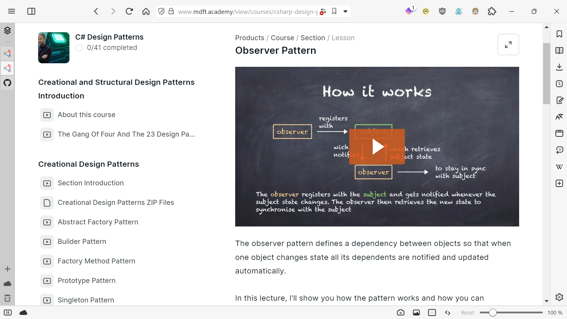 C# Design Patterns