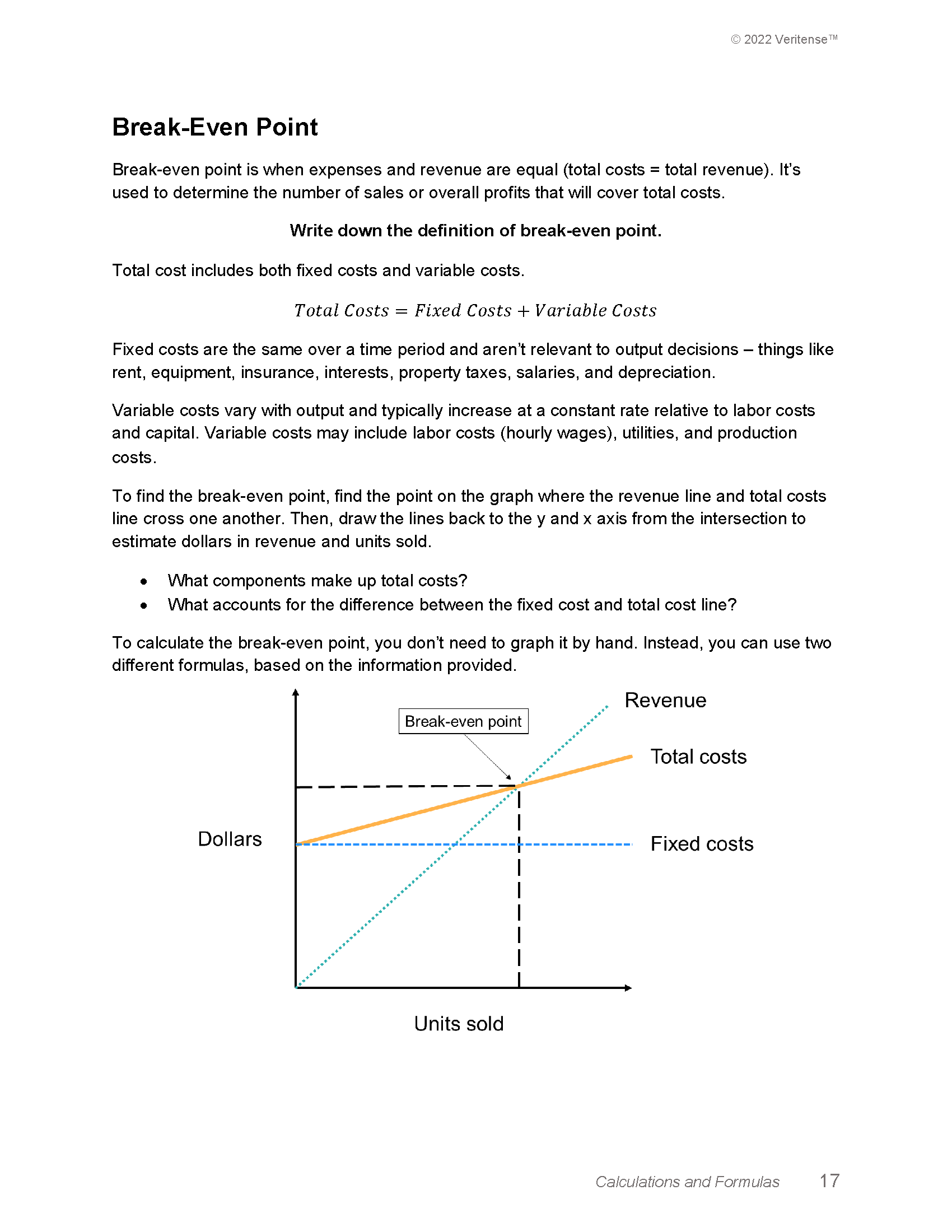 Calculations and Formulas Study Guide for the RD Exam