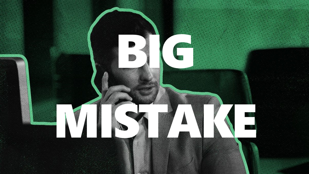 mistakes sales reps make