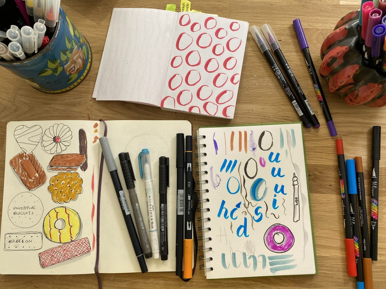 7 Days of Sketchbook Warm-Ups