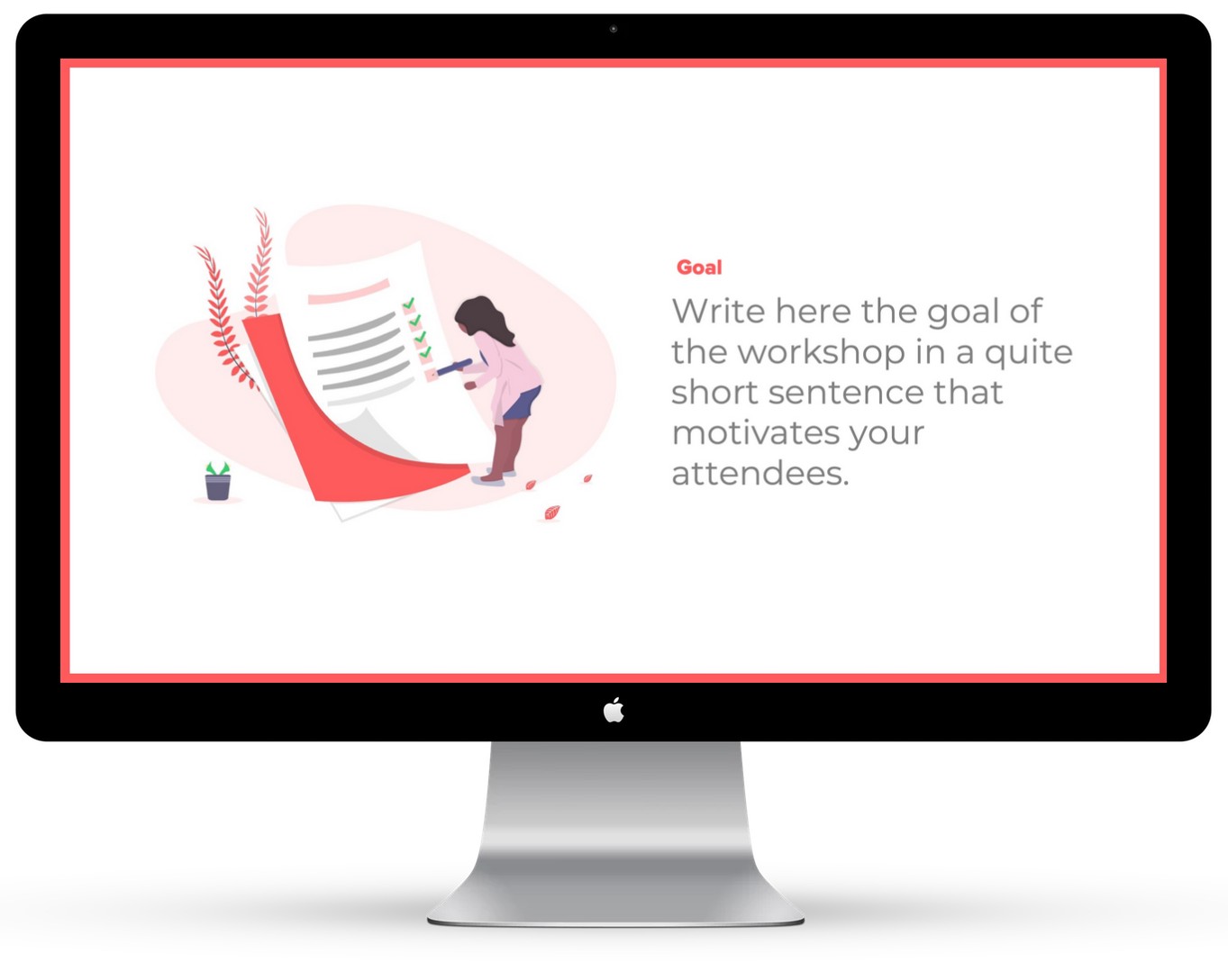 Workshop presentation template