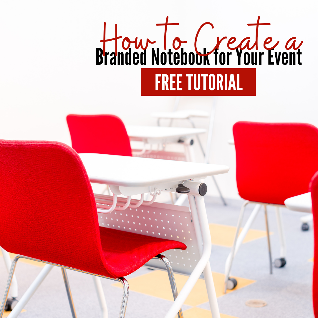 How to Create a Branded Notebook for Your Event