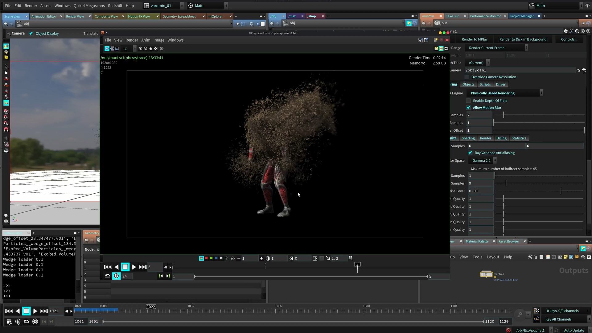 FXGURU – Pulverizing Character Effect