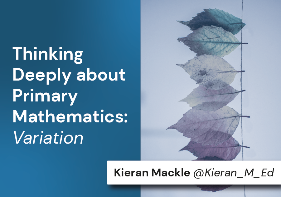 Thinking Deeply about Primary Mathematics: Variation