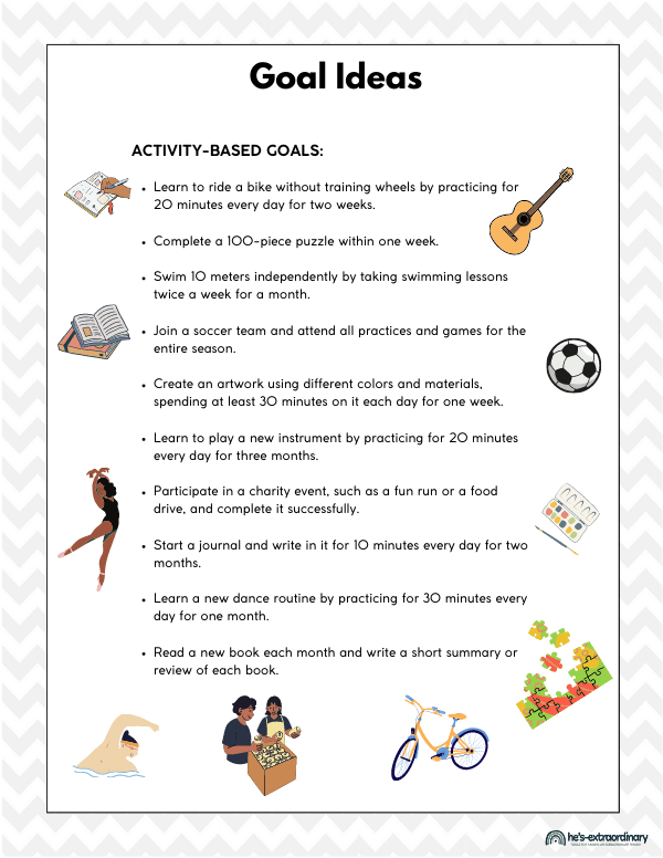 Goal Setting Booklet