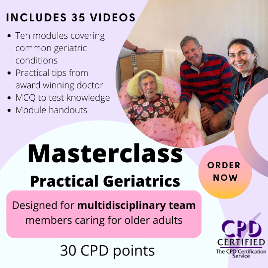 Practical Geriatrics Masterclass by Dr Elena Mucci
