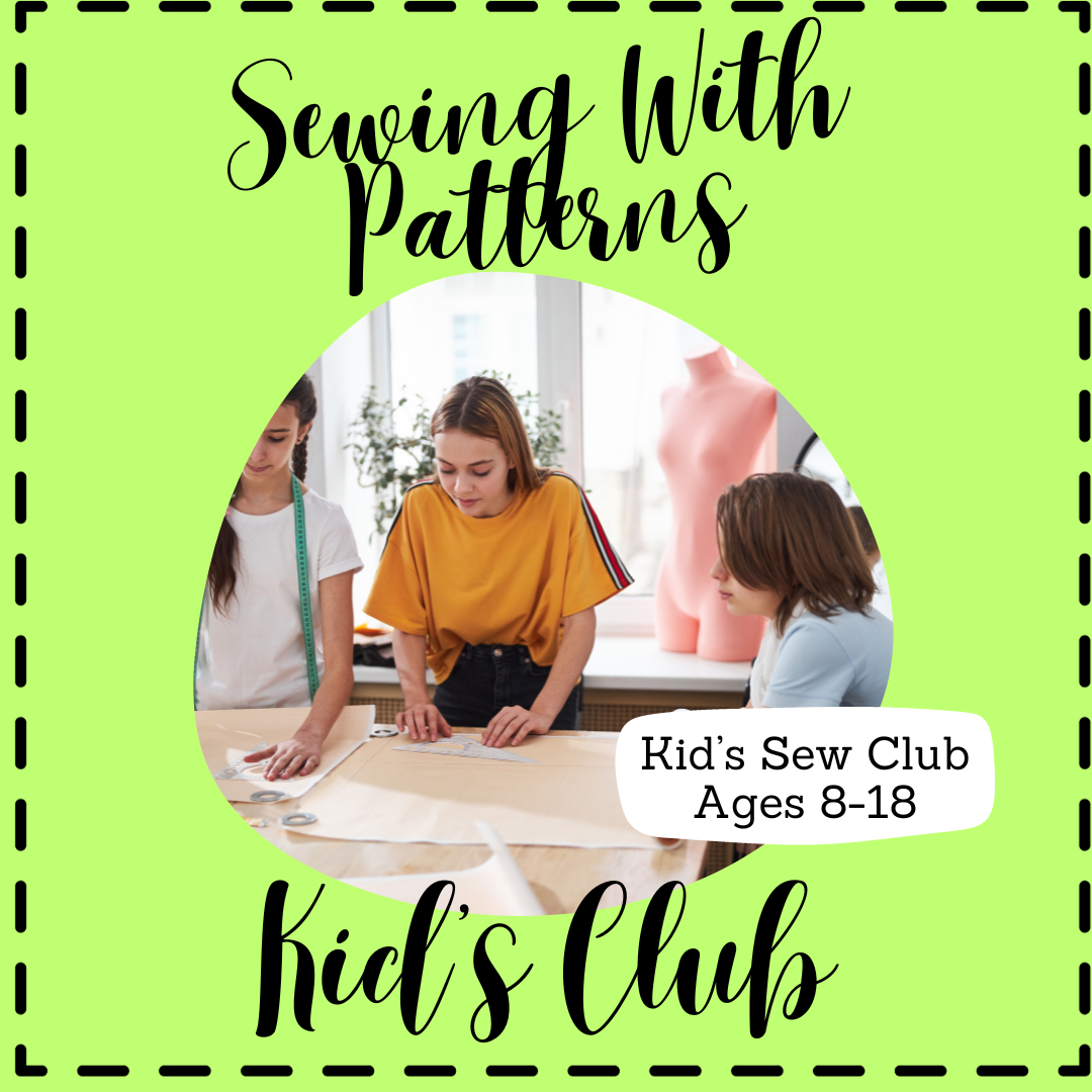 Kid's Sewing Parties, Crafting & Camps