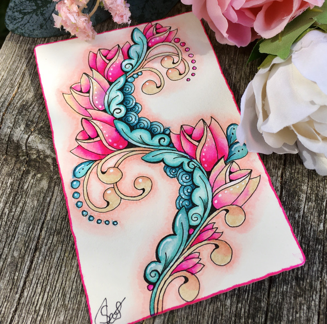Zentangle video classes