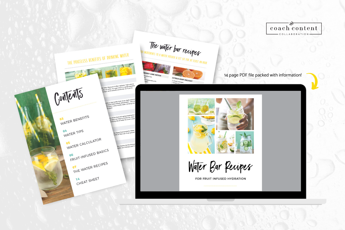 Water Bar Recipes Guide