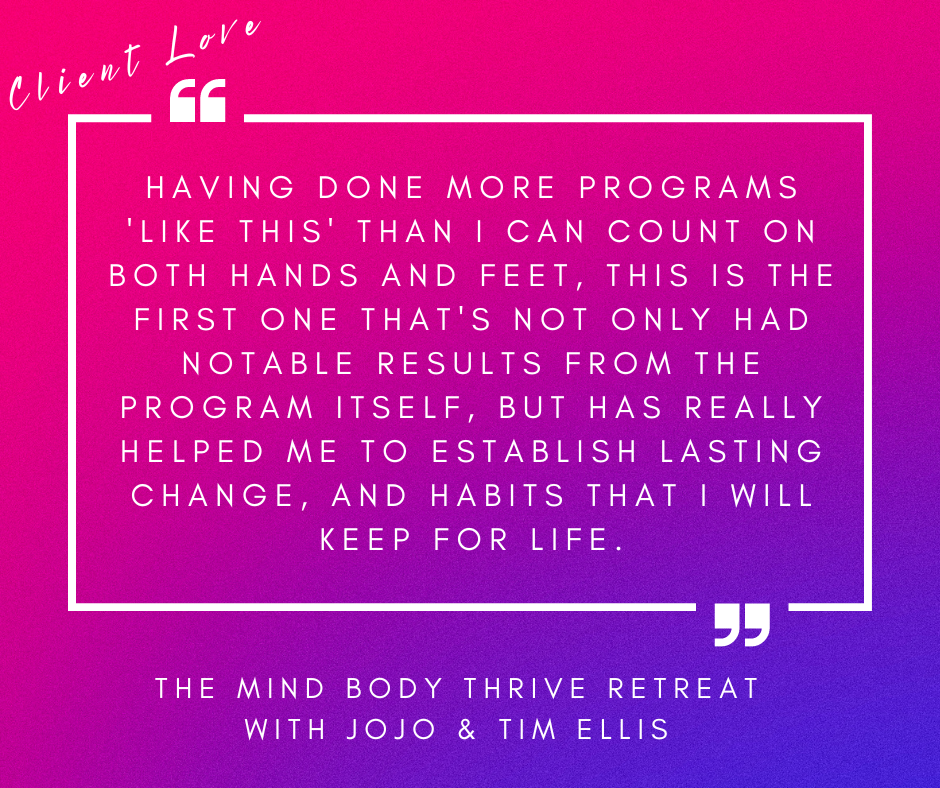 The 30 Day Mind Body Confidence Kickstart - VIP Accelerator