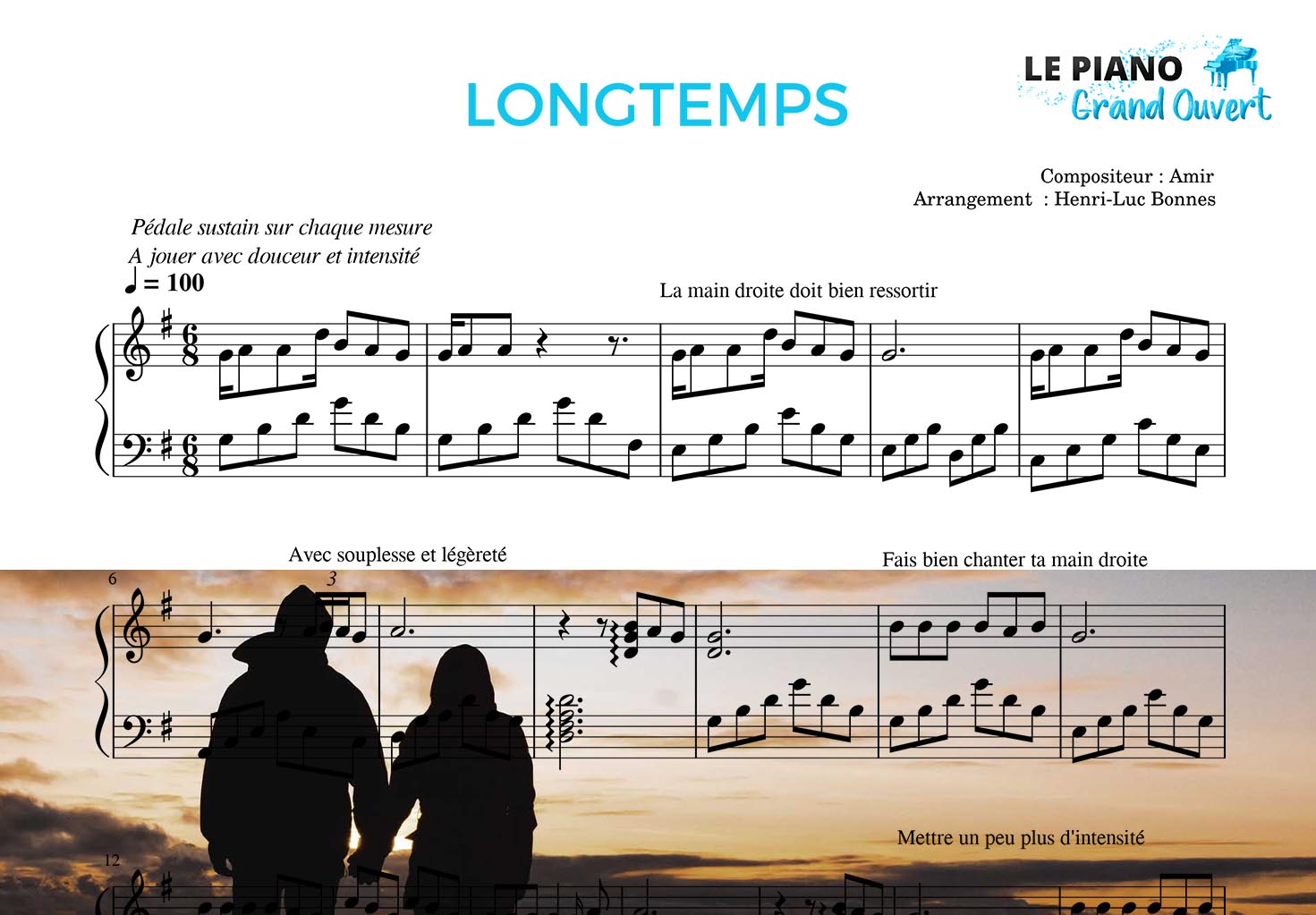Partition Amir Longtemps Pdf – Partition Piano Longtemps Amir Pdf – BYOFB