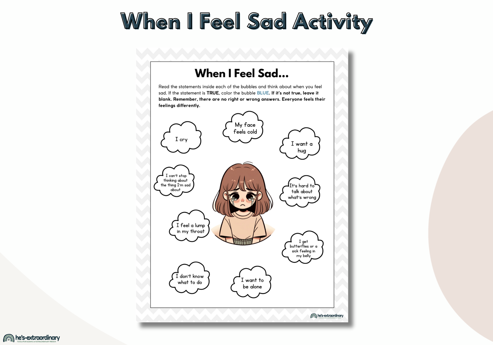 When I Feel Sad...
