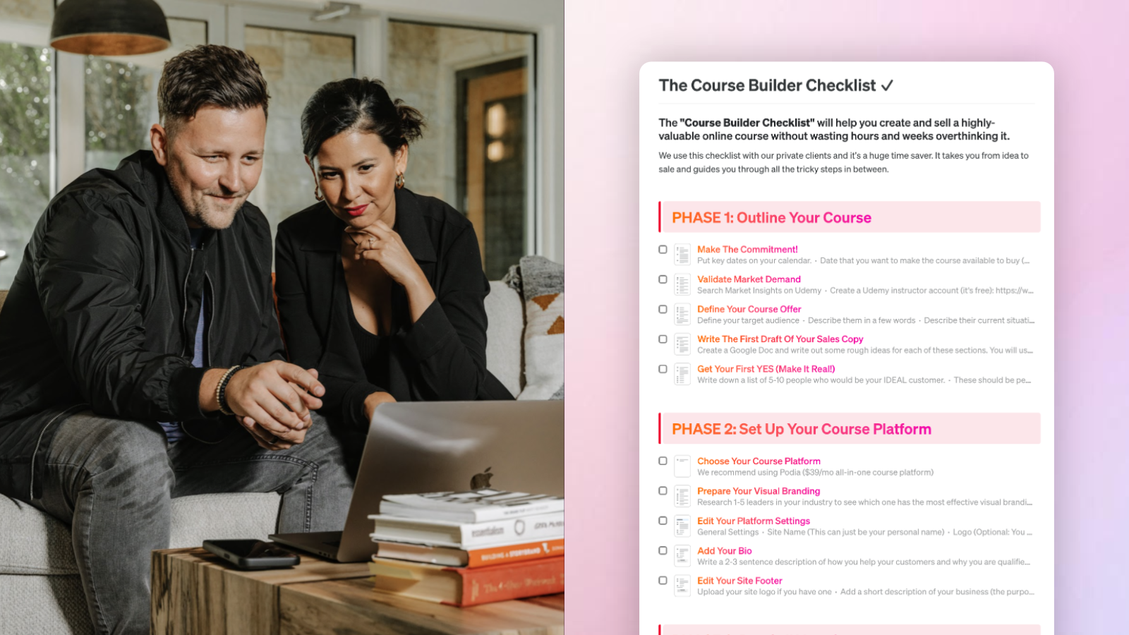 Course Builder Checklist