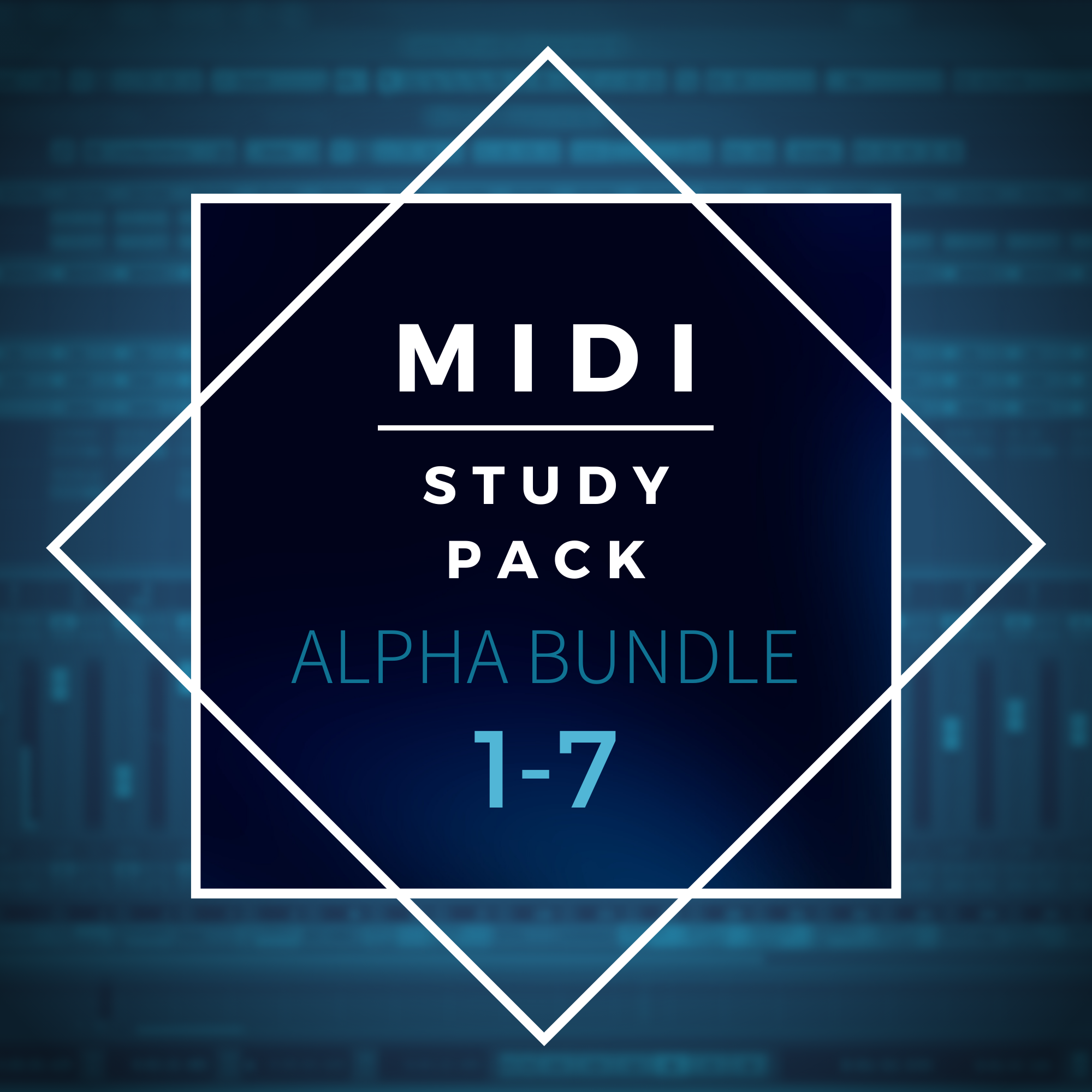MIDI Study Pack Alpha Bundle (Packs 1-7)