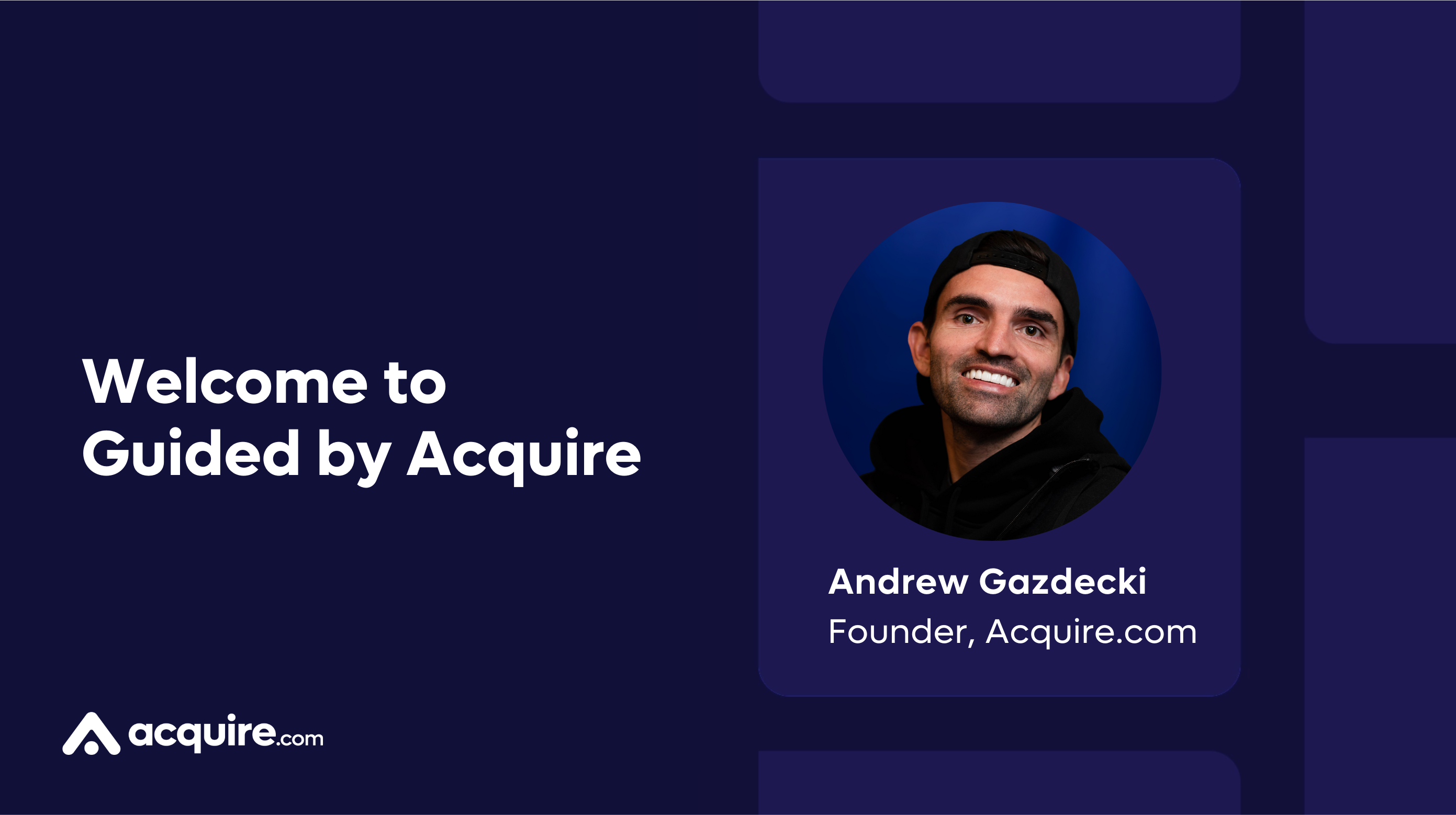 Acquire Academy - How To Acquire Startups