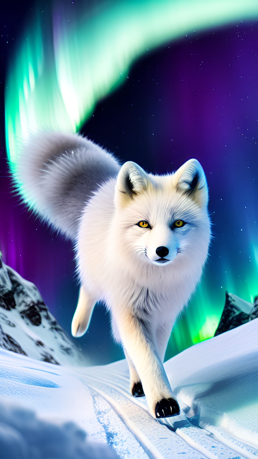 Aurora Myth from Finland: Juhani and the Fire Fox