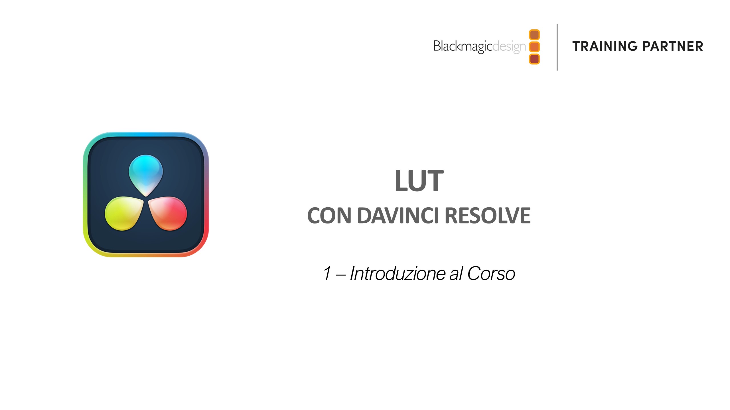LUT con Davinci Resolve