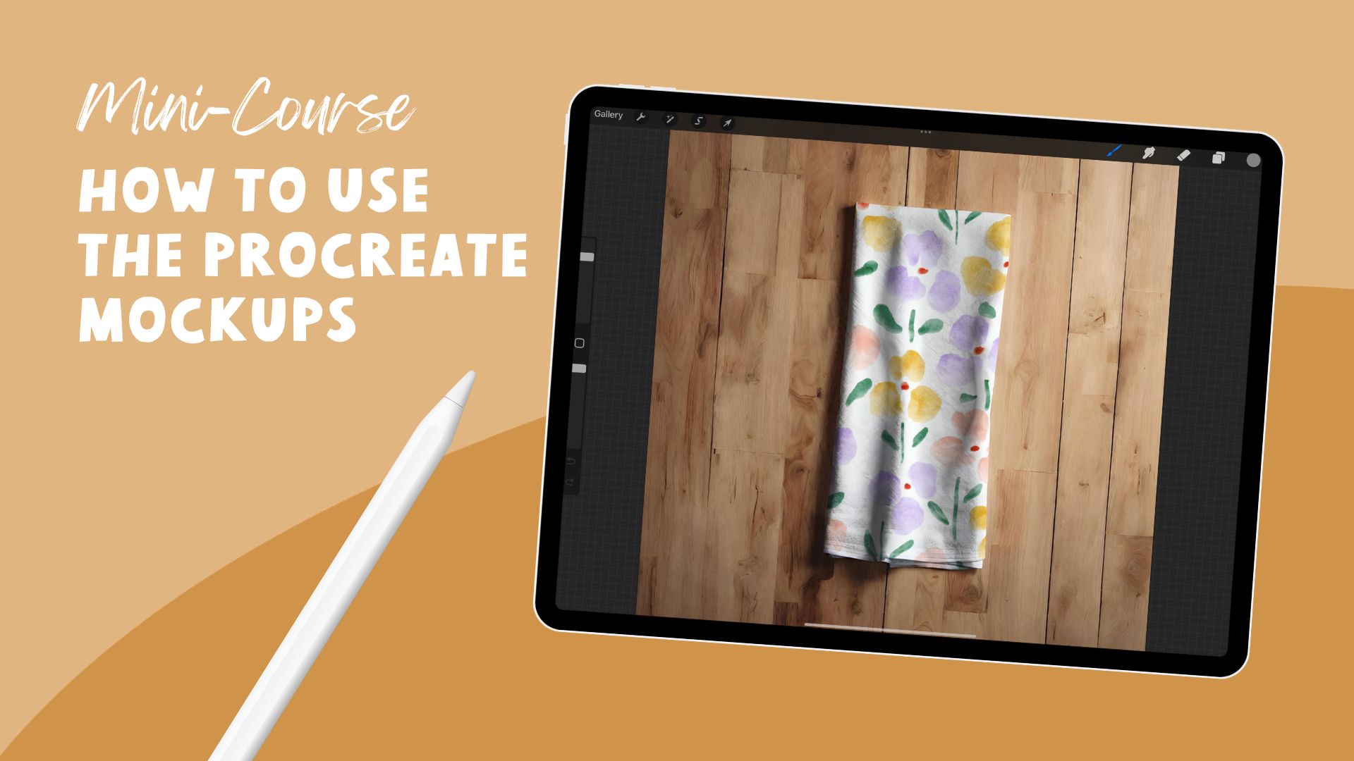 How to use the Procreate Mockups