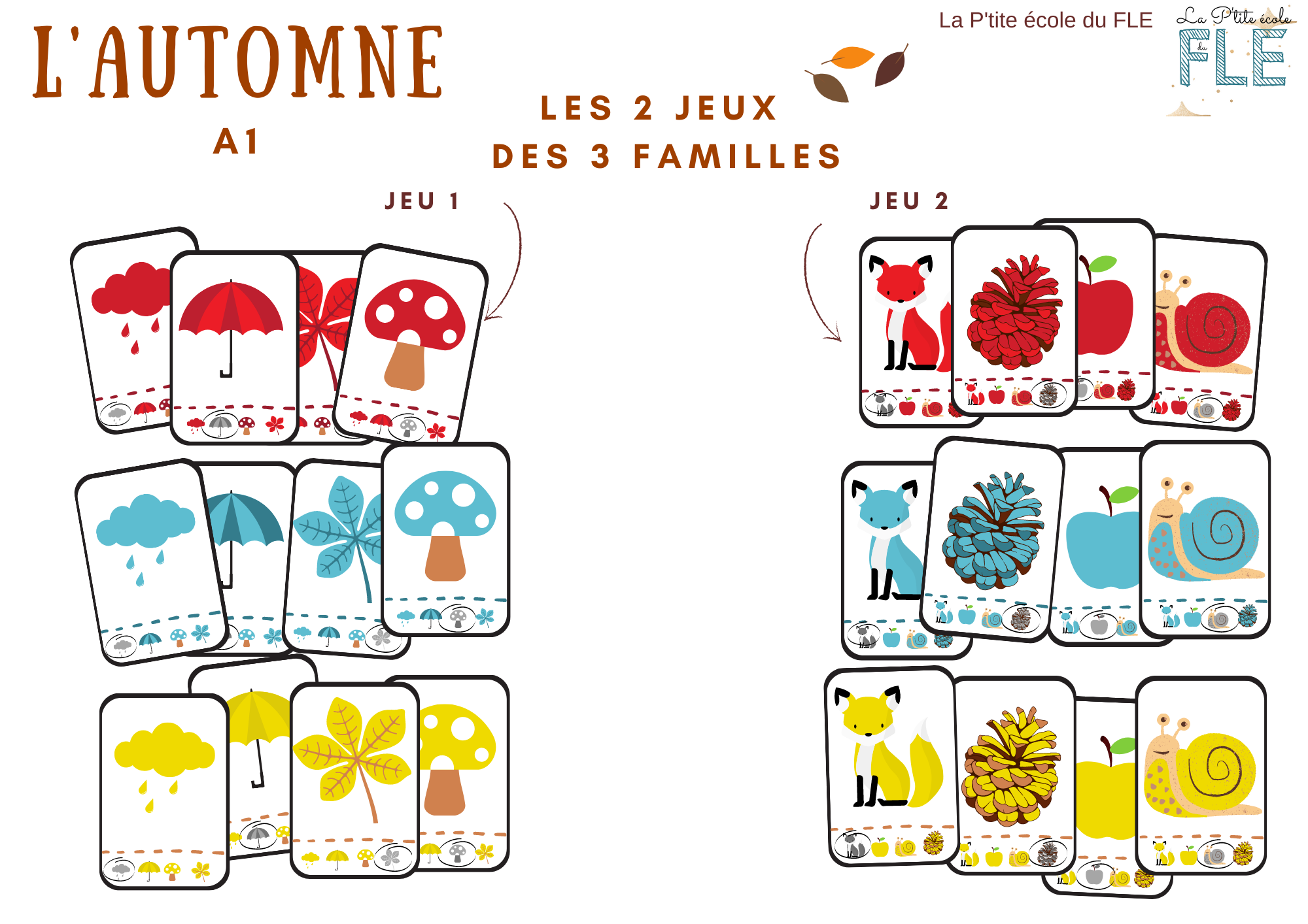 Automne: Jeux des 7 familles