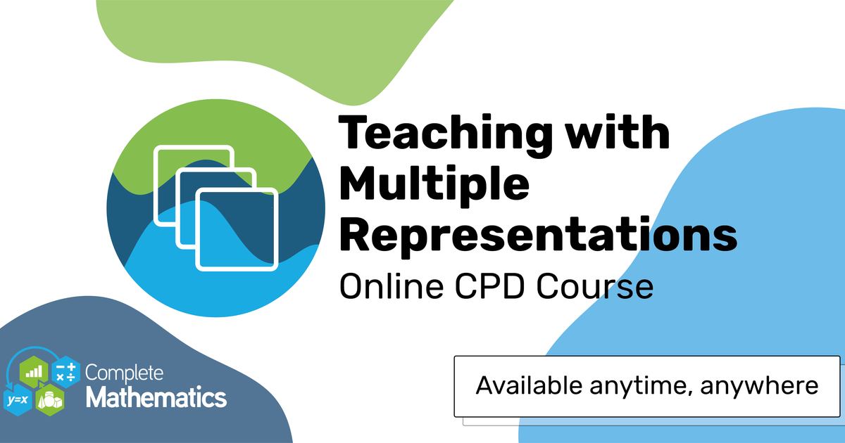 Teaching with Multiple Representations