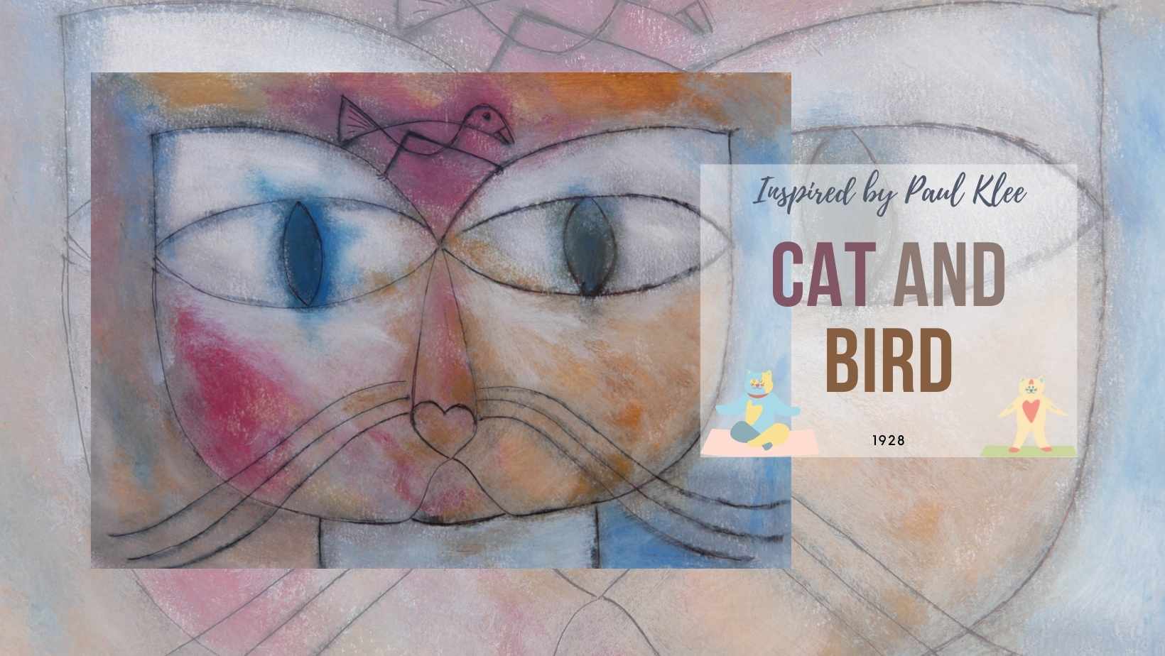 Cat and Bird, Paul Klee | Art with Meg