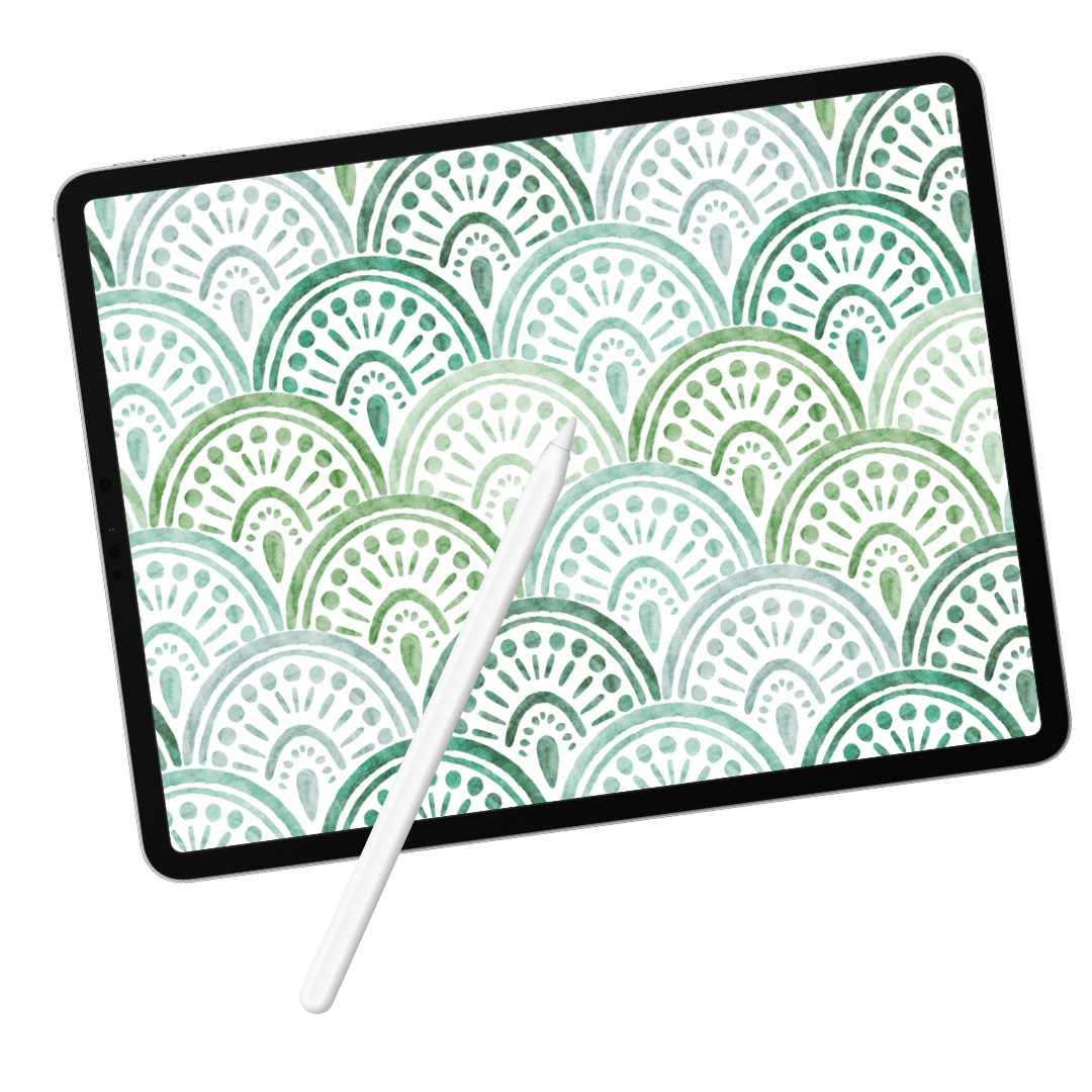 Seashell Scallop Pattern