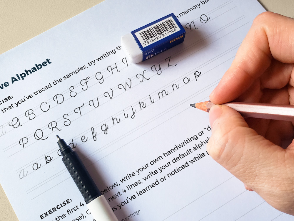 Handwriting Practice Workbook