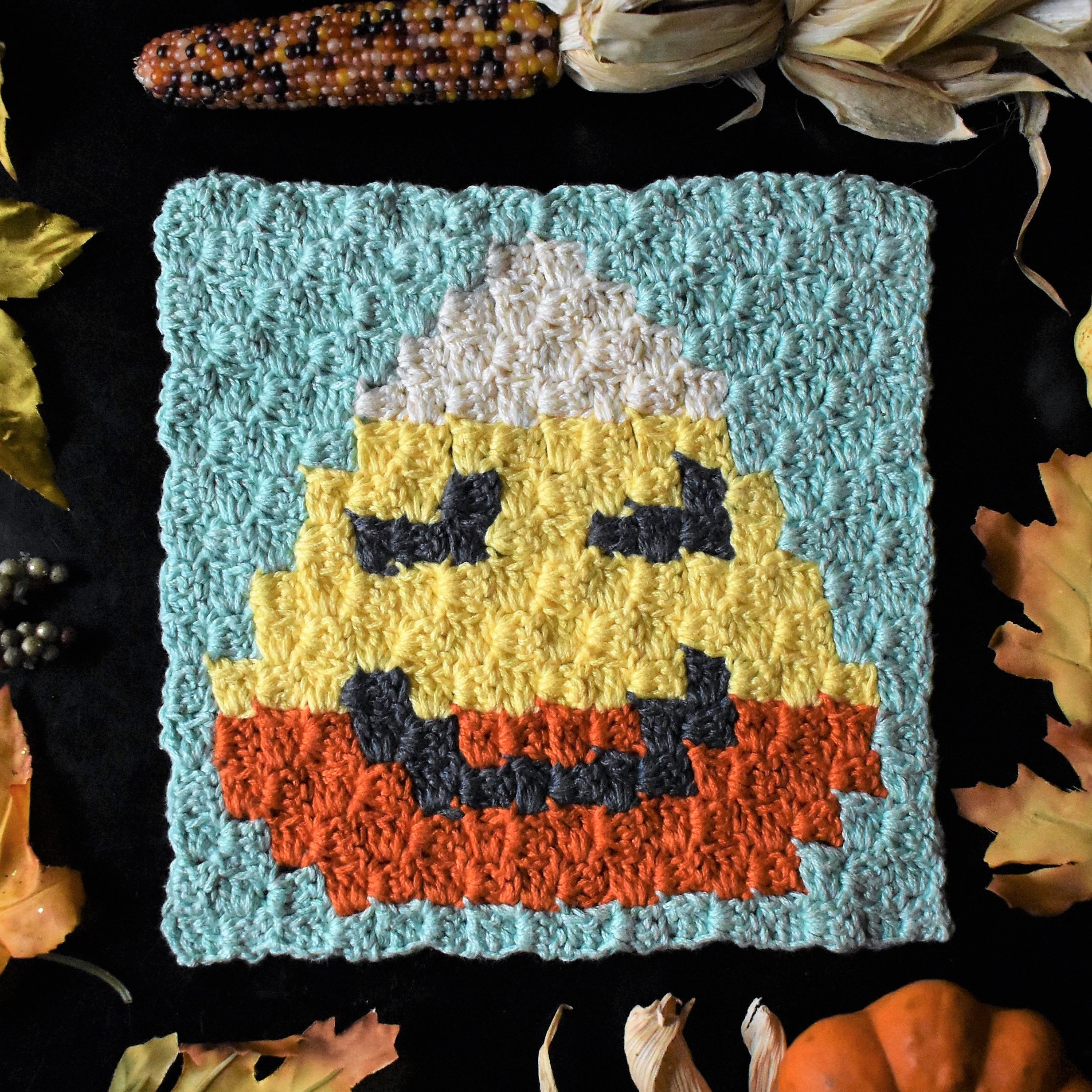 Spooky Halloween C2C Squares Bundle