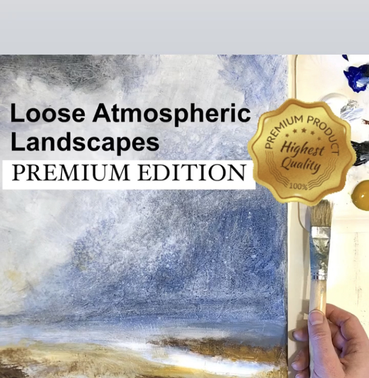 Learn To Paint Loose Landscapes in Acrylics