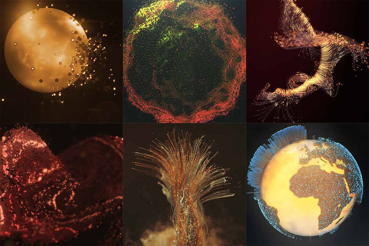 Bundle — 18 Cinema 4D & X-Particles Projects