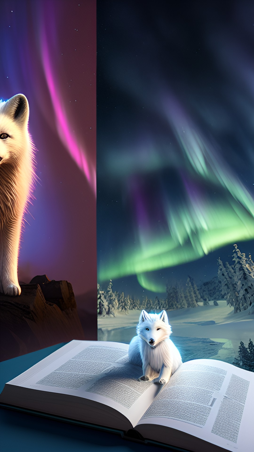 Aurora Myth from Finland: Juhani and the Fire Fox