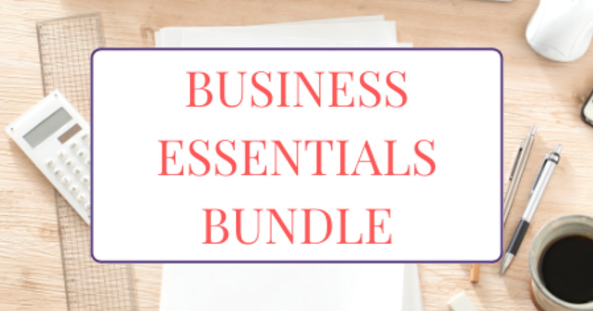 Business Essentials Bundle