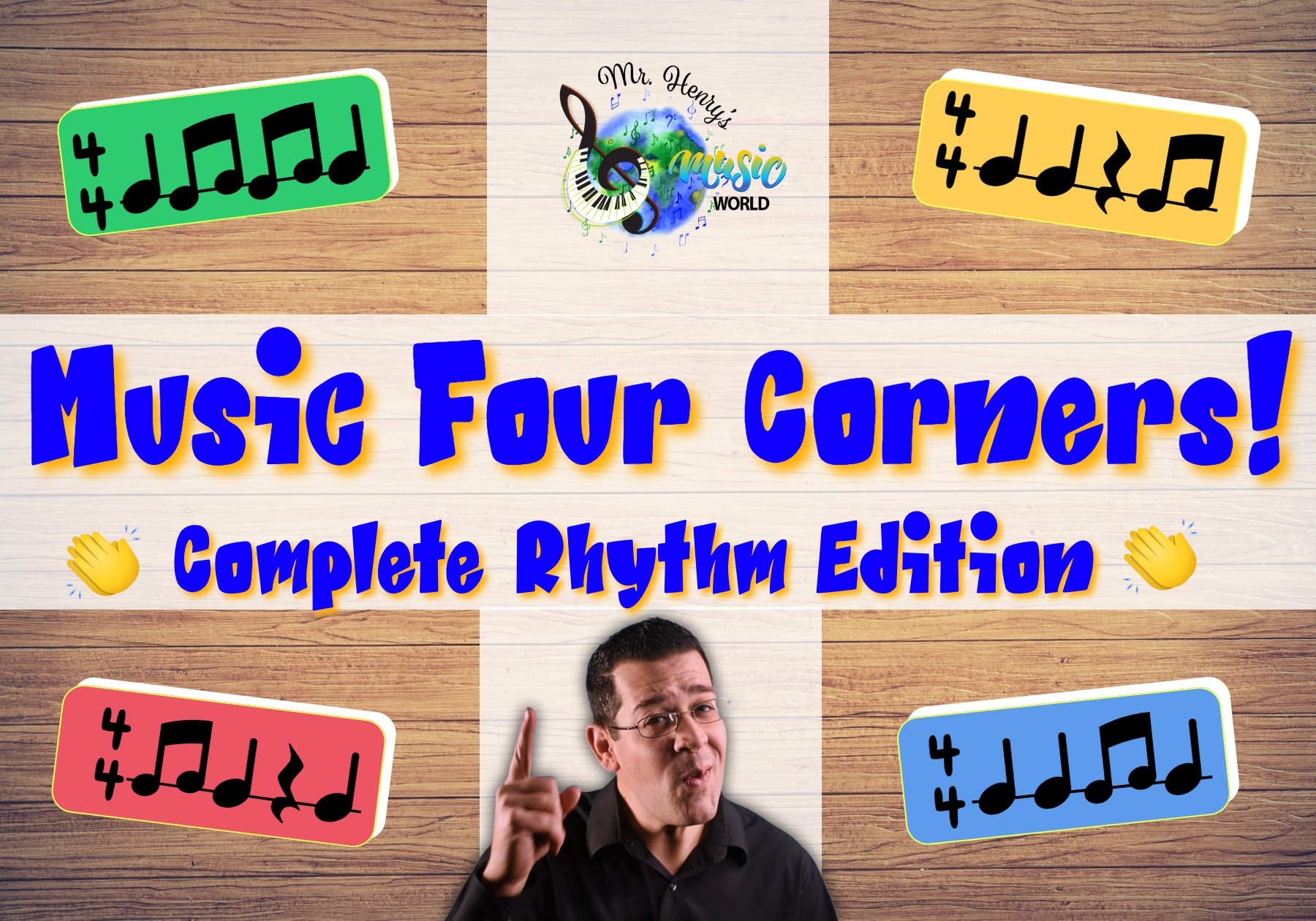 Music Four Corners: Rhythm Edition