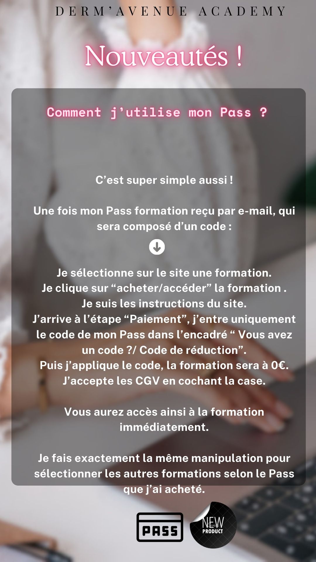 🪪 PASS 3 : 3 formations E-Learning