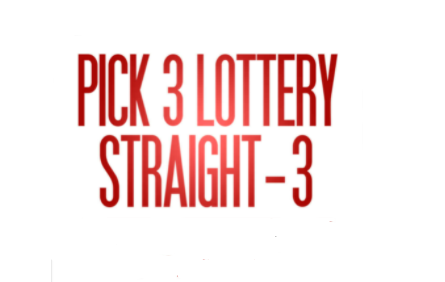 PICK 3 STRAIGHT