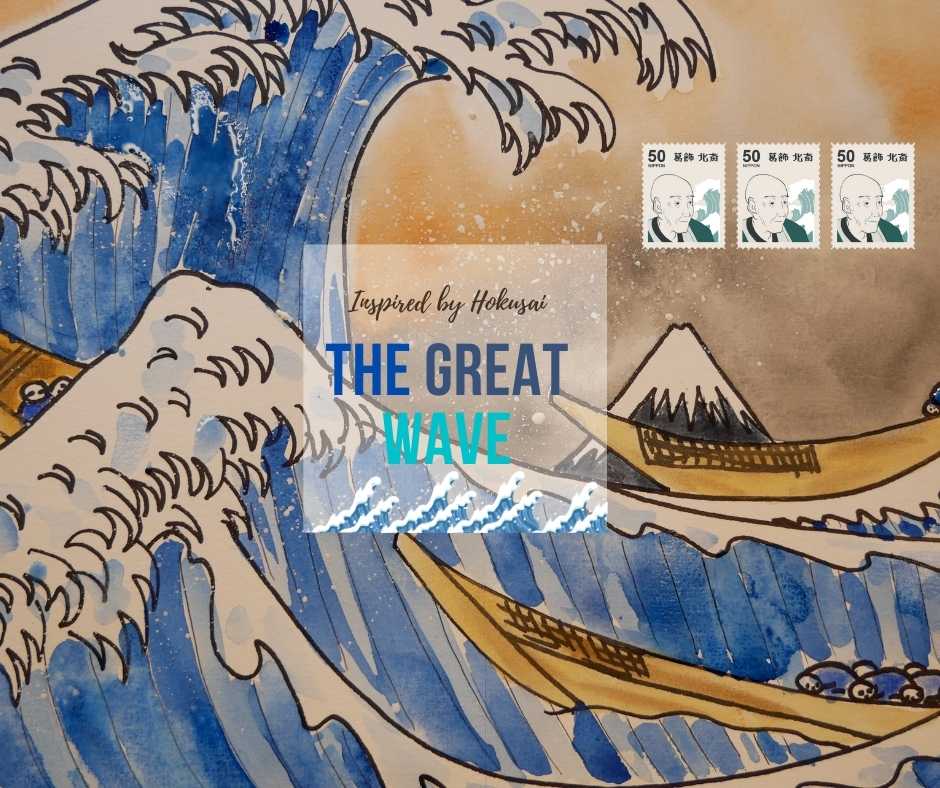 The Great Wave | Art with Meg
