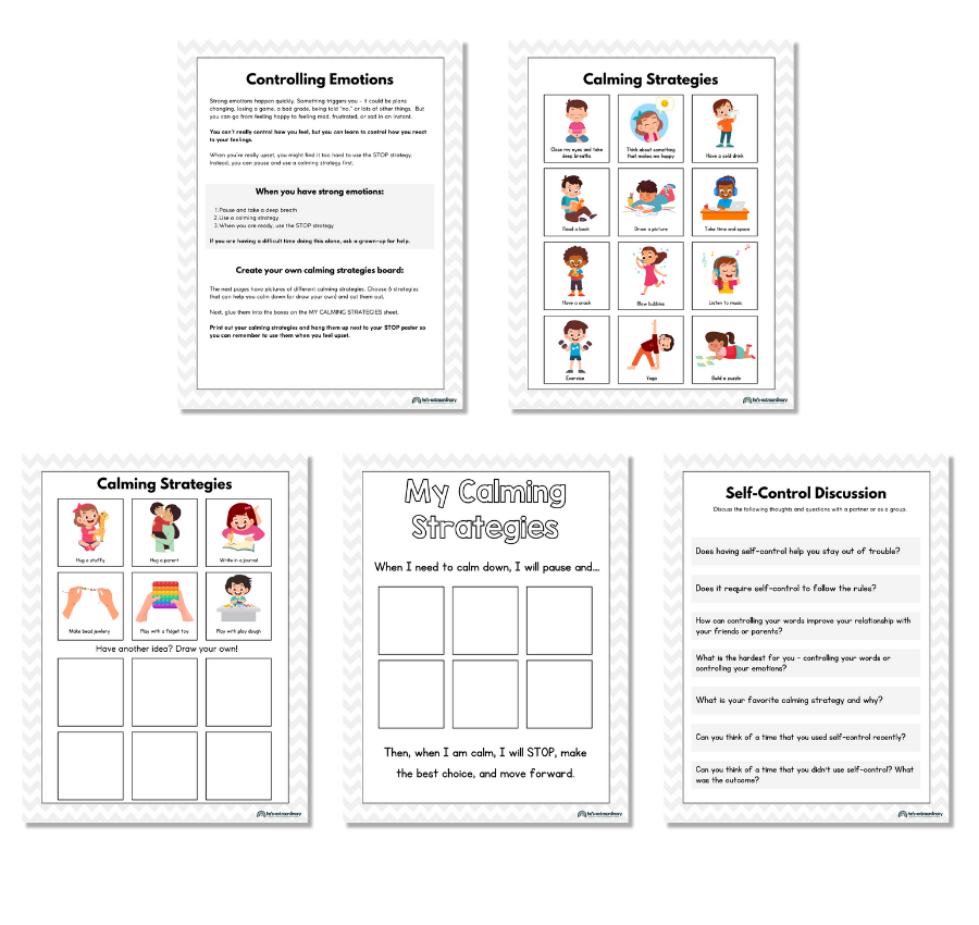 Self Control Booklet