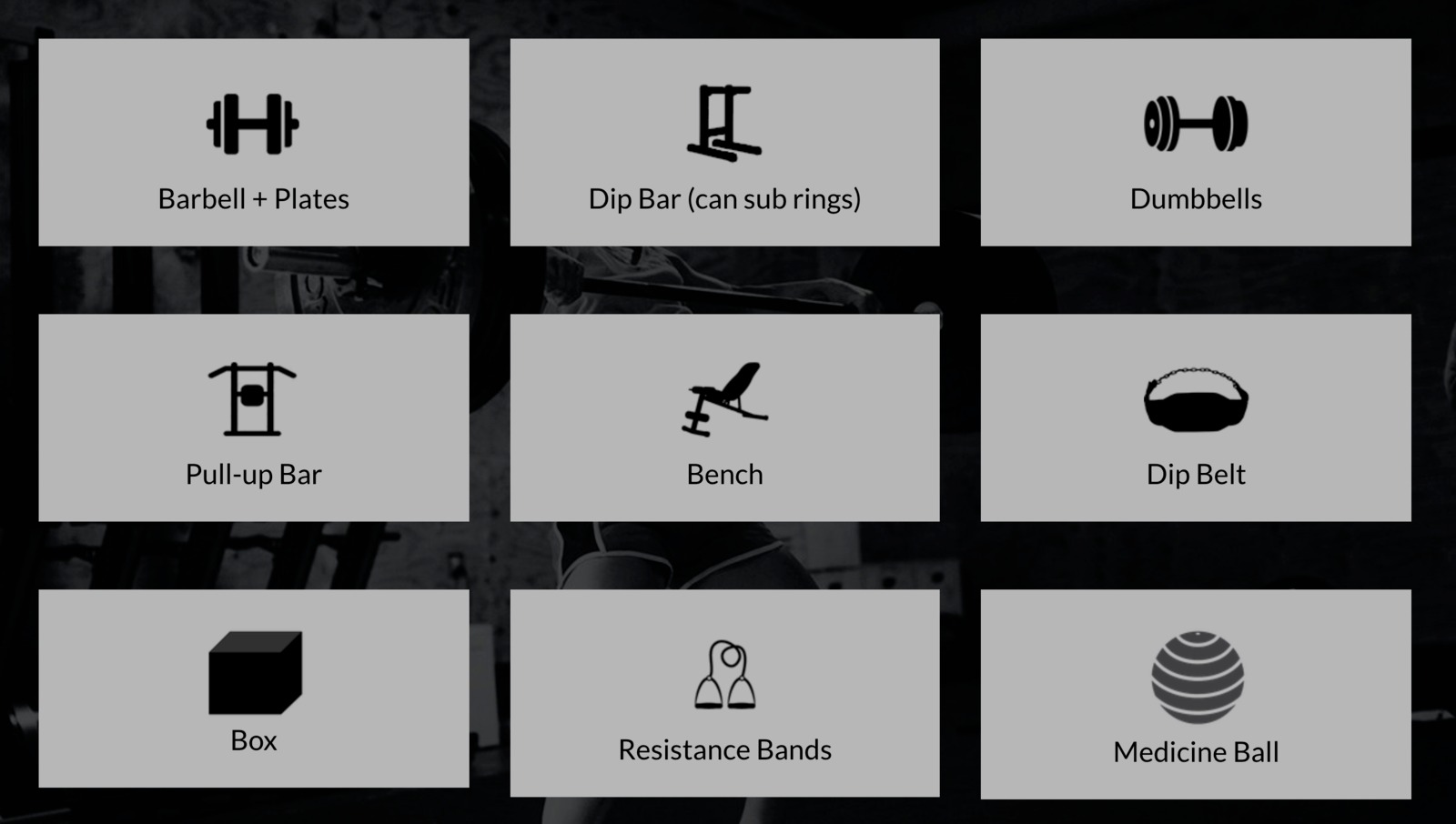 6 Week Power Focused Training Program