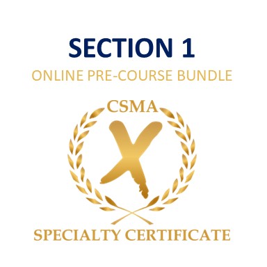 Section 1: Online Bundle Pre-Course (11 CE's)