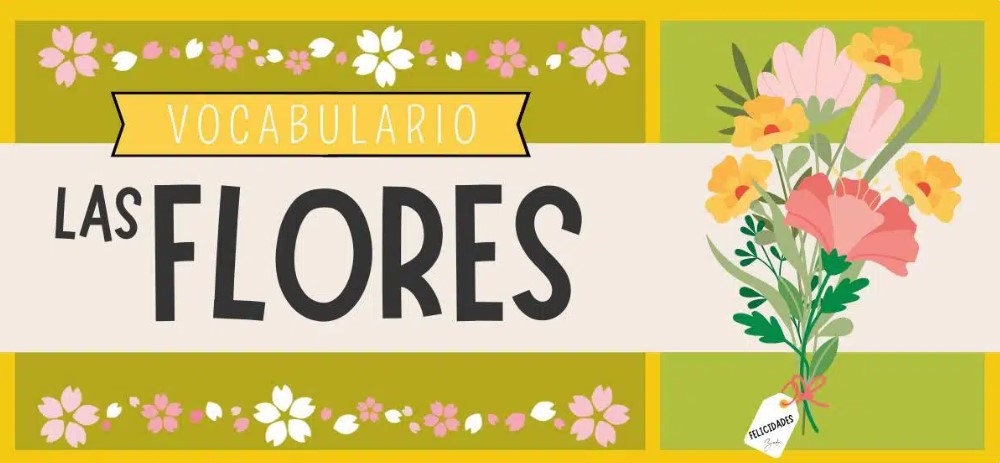 Vocabulario de las flores