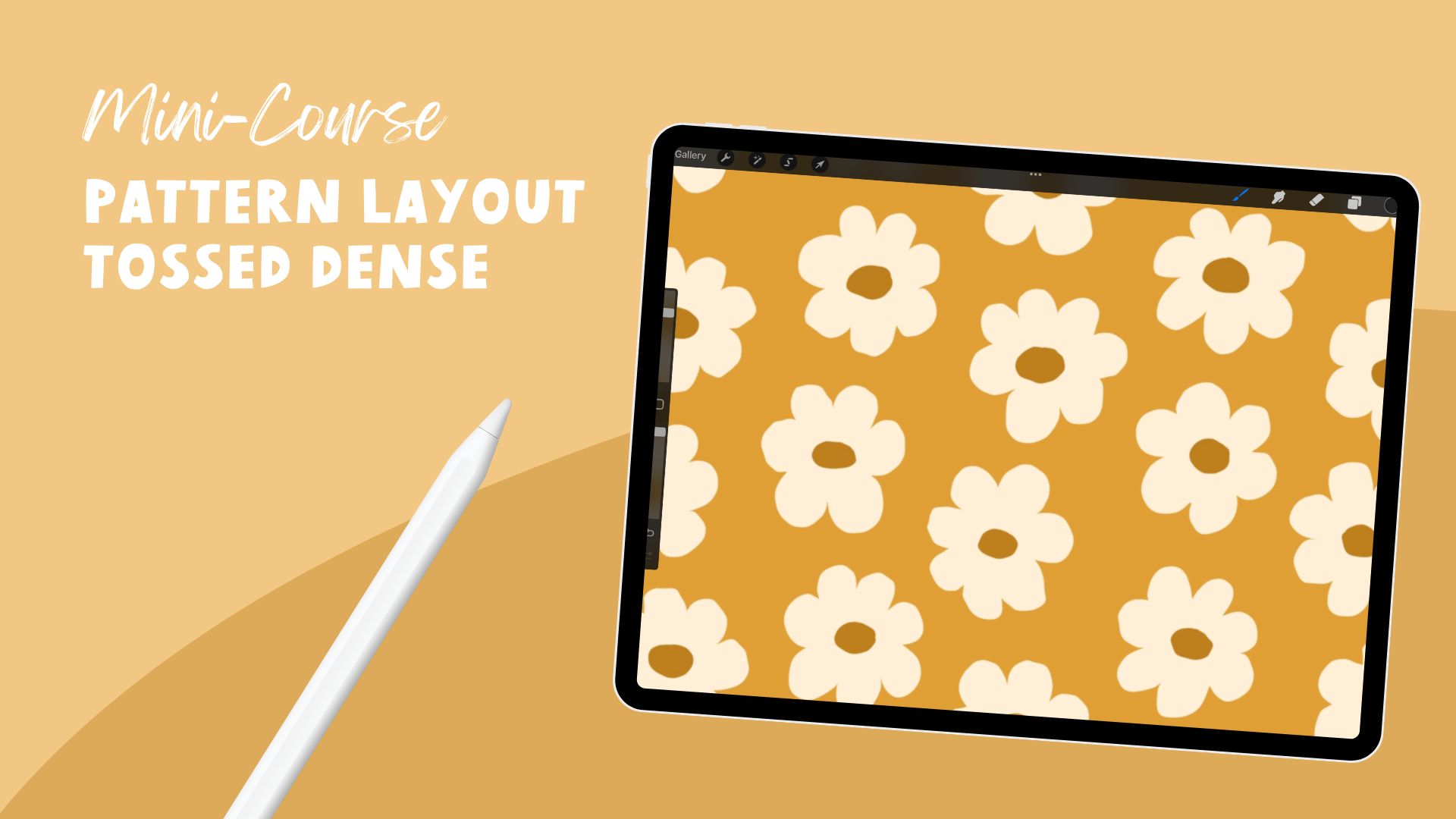 Tossed Dense Pattern Layout