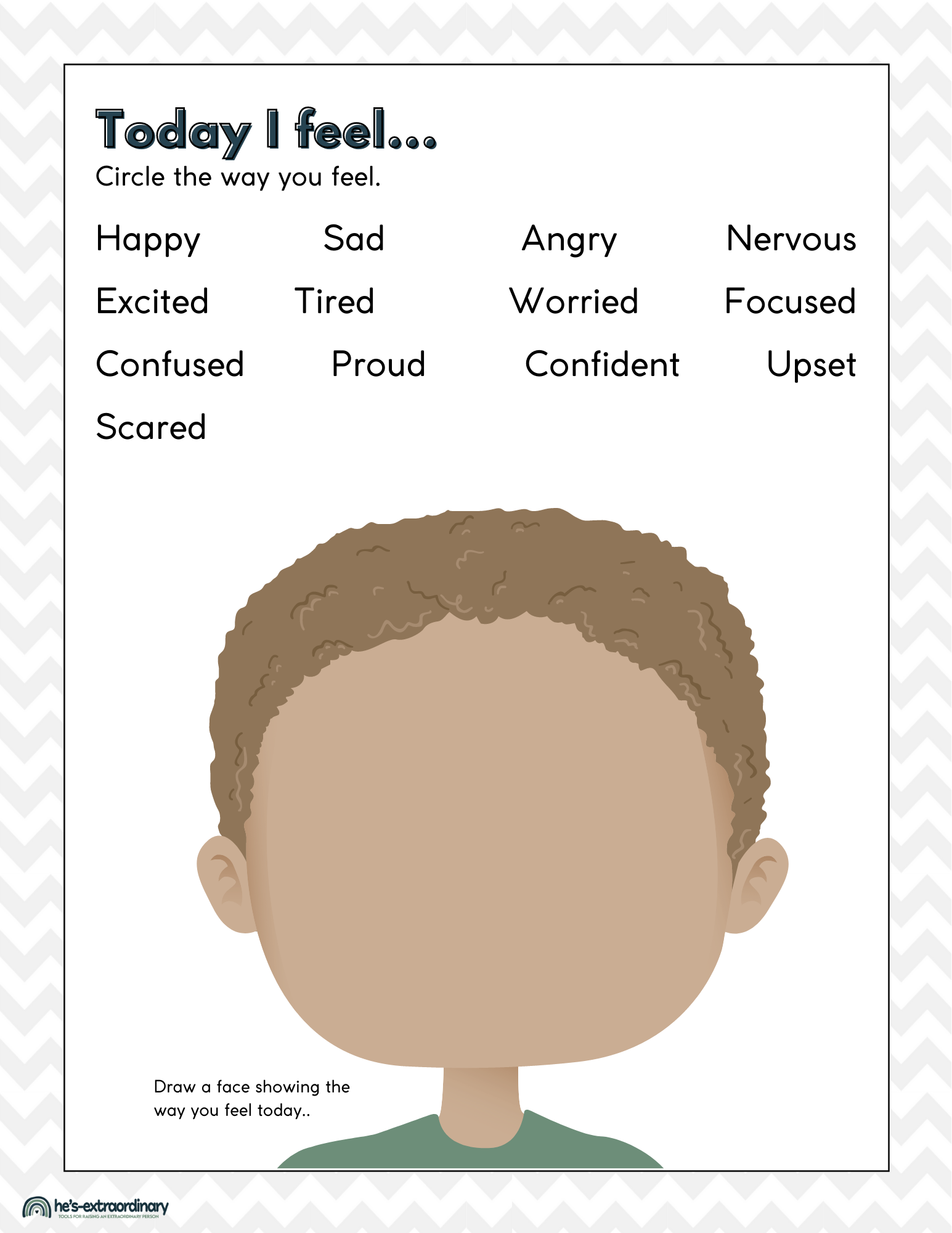 How Do I Feel? Emotions Work Booklet